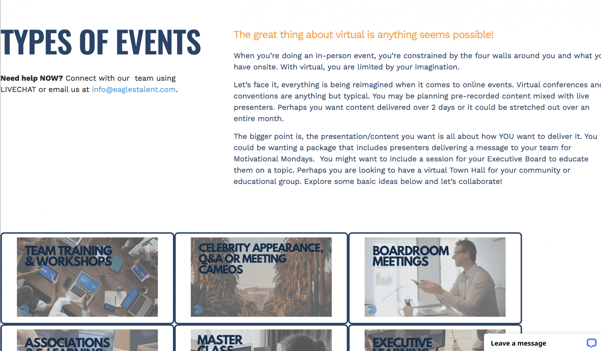 Get Virtual With Help From Eagles Talent - Eagles Talent