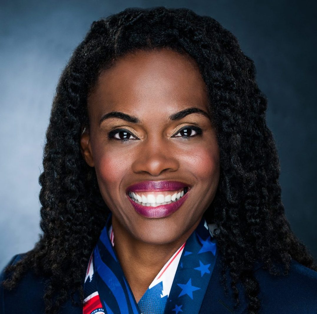 Olympic Athlete Chaunté Lowe Inspires and Empowers Young Women - Eagles ...